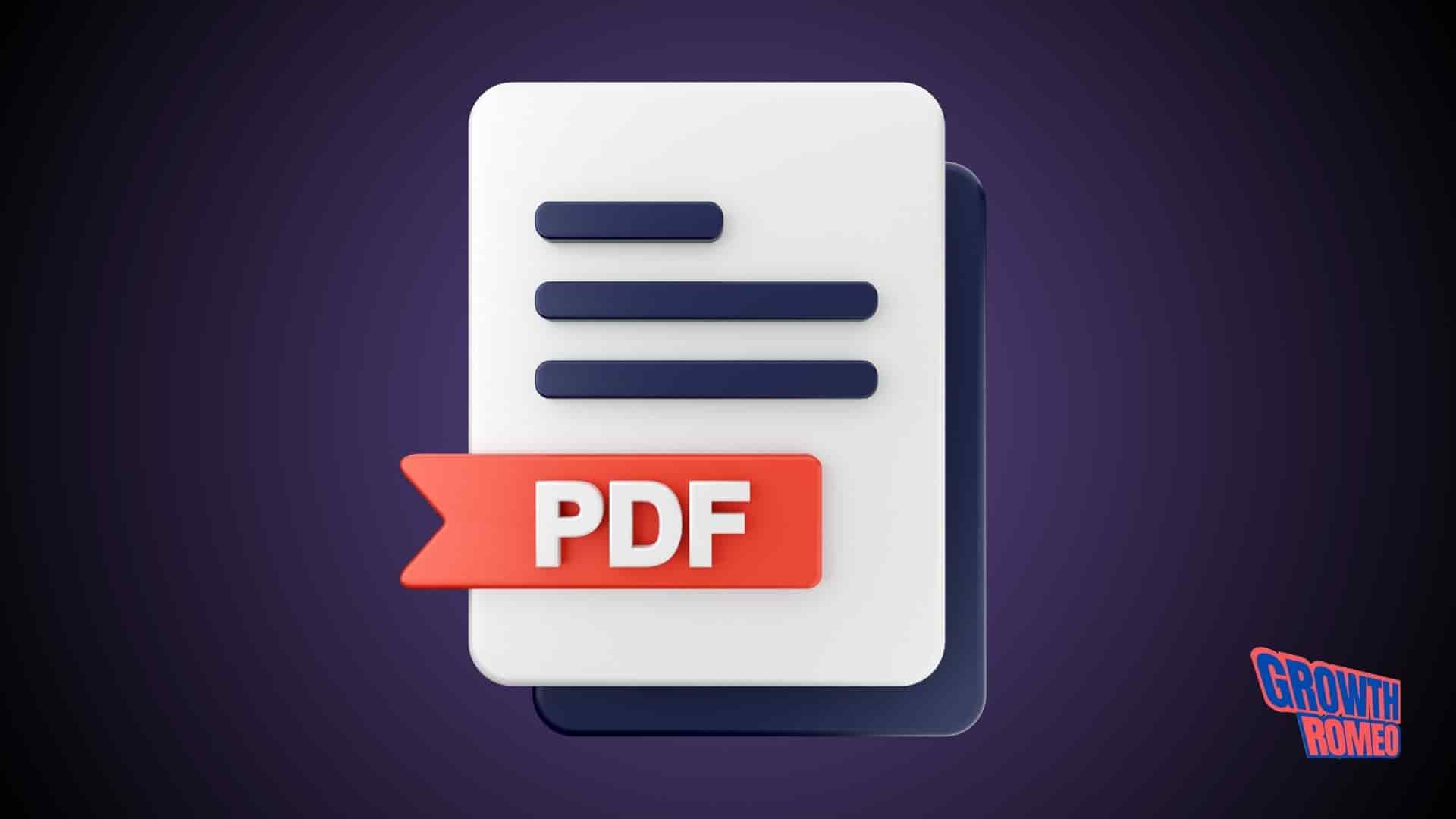 What Is Portable Document Format (PDF)? » GrowthRomeo
